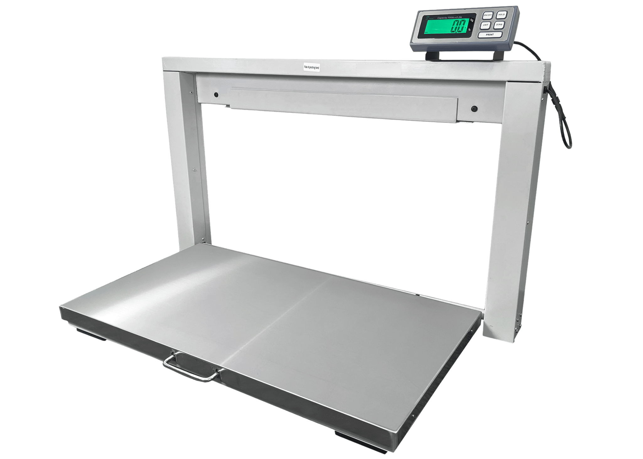 Tree LVS-S 700 Vet Scale – 700 lb x 0.2 lb, Wall-Mounted Stowaway ...